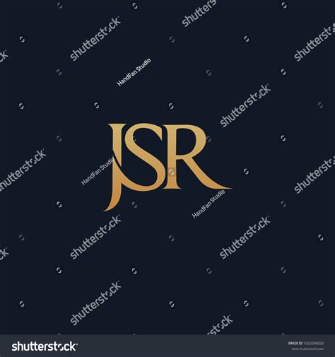 Jsr Logo Jsr Abstract Technology Circle Setting Logo Design On Black
