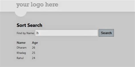 How To Implement Sorting And Searching Functionality In Aspnet Mvc Computer Programming