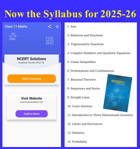 Class 11 Maths For 2025 26 Apk Download For Android Latest Version