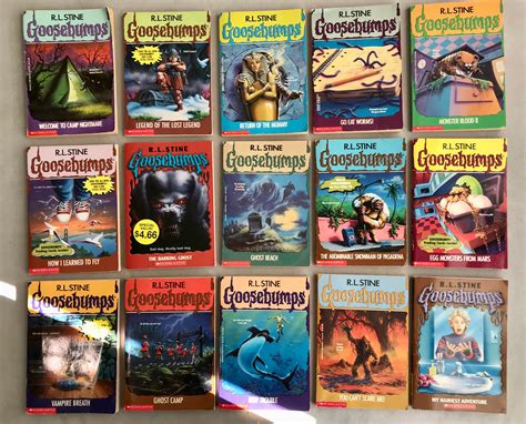90s Vintage Goosebumps Original Series Paperback Books By Rl Stine