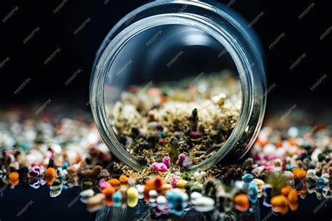 Premium Ai Image Microplastic Pollution In The Form Of Microbeads In