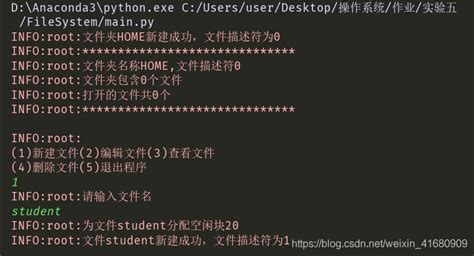 操作系统实验：文件系统操作系统实验、文件系统南方以南~的博客 Csdn博客