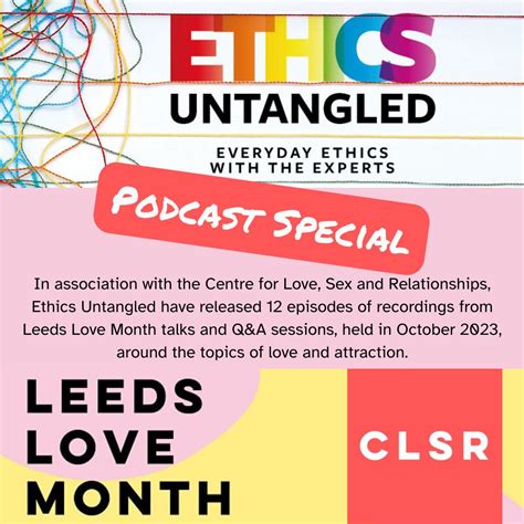 Idea Ethics Centre On Linkedin In October 2023 Centre For Love Sex