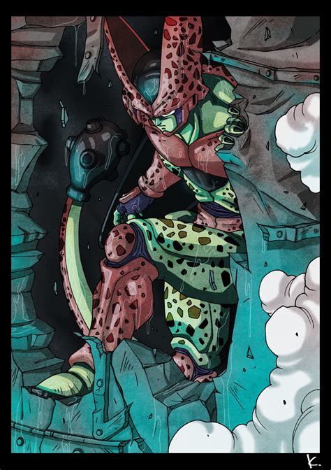 Cell Perfect Cell And Cell Max Dragon Ball And More Drawn By Kakeru Dbskakeru Danbooru