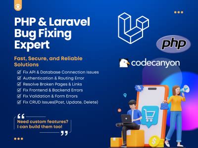PHP Laravel Bug Fixing Laravel Developer PHP Expert Upwork