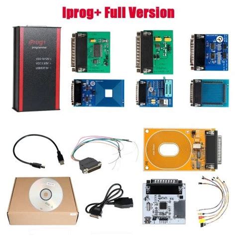 V84 Iprog Pro Programmer With Probes Adapters For In Circuit Ecu