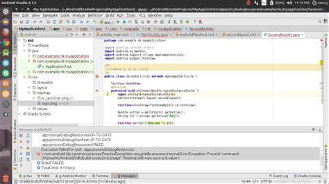 Android ProcessException Org Gradle Process Internal ExecException Finished With Non Zero