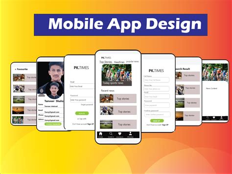UI UX DESIGING MOBILE APP DESIGIN By Muhammad Tanveer On Dribbble