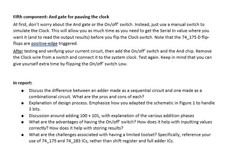 Solved Csc 120− Lesson 12 Lab Topics Serial Adder Shift