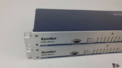 Symetrix Symnet 8x8 Dsp Audio Matrix Digital Signal Processor Rack