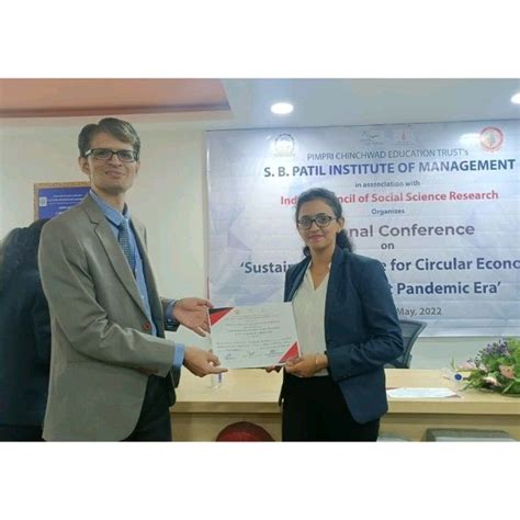 pradnya jadhav on linkedin appreciation nationalconference motivation management