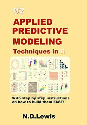 Applied Predictive Modeling Techniques In R With Step By Step Instructions On How To Build