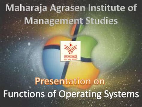 Operating System Overview Concepts Ppt