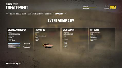 Wreckfest Game UI Database Wreckfest Game UI Database