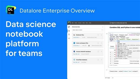 Datalore For Teams Self Hosted Data Science Platform For Teams