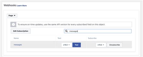 Facebook Messenger Api Not Sending Messaging Webhook Stack Overflow