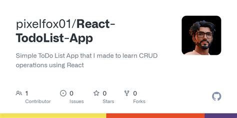 Github Pixelfox01react Todolist App Simple Todo List App That I