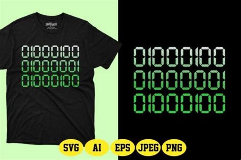 Binary Code Computer Programmer Svg Graphic By Fatimaakhter01936 · Creative Fabrica