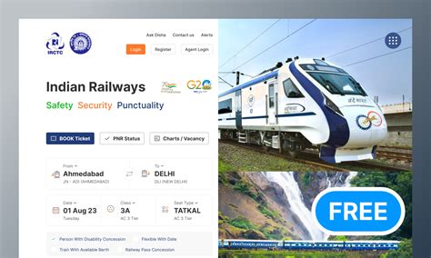 irctc website design figma