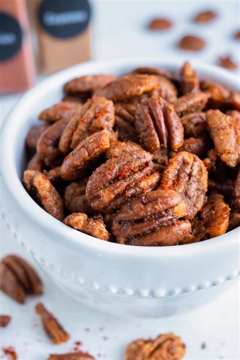 Savory Spiced Pecans With A Spicy Kick Evolving Table