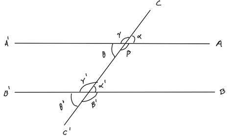 If Two Lines Are Parallel We Can Conclude That A Alternate Angles Are EqualB Corresponding
