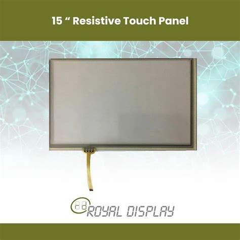 15 Resistive Touch Panel For Industrial At ₹ 6000piece In Thane Id
