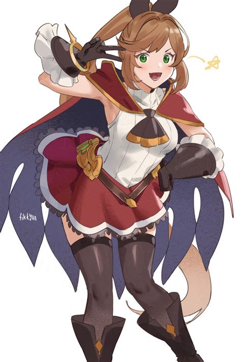 Clarisse Granblue Fantasy Drawn By Fikkyun Danbooru