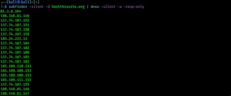 DNSX Run Multiple DNS Queries Kali Linux Tutorials