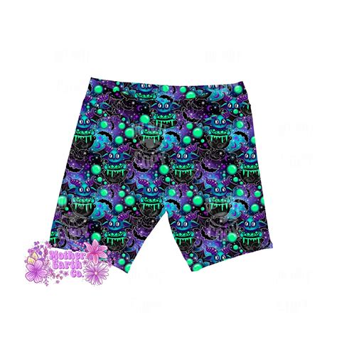 Bubble Baph Womens Biker Shorts Girls Womens Shorts Workout Yoga Gym