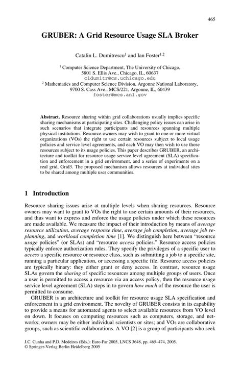 pdf gruber a grid resource usage sla broker