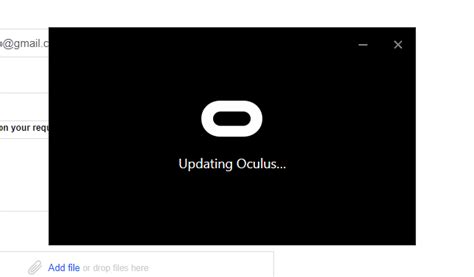 Stuck On Updating Oculus R Oculus