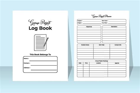 Group Project Logbook Interior School Group Project Tracker And