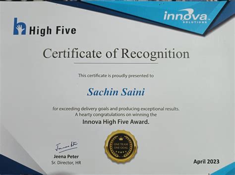 Sachin Saini On Linkedin Rewardsandrecognition Rewards Excellence