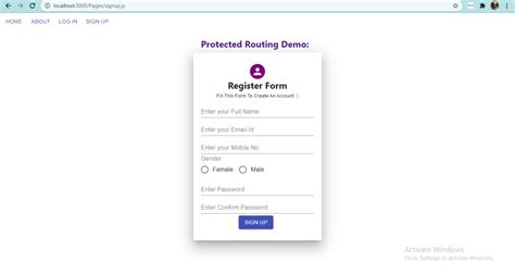 Github Srsongirkar Routingdemo Reactjs The Router Module It S A Wrapper Component For All The
