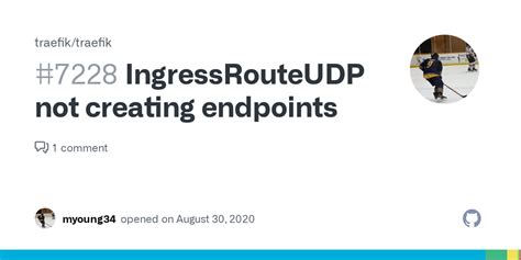 ingressrouteudp not creating endpoints · issue 7228 · traefik traefik
