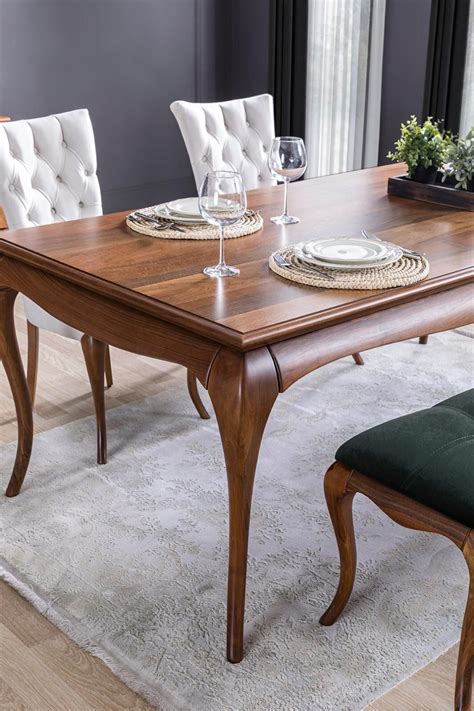 Pin By Hacı Şahin On Modern Dining Table Design Furniture Dining Room Table Decor Wooden