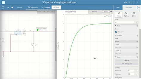 Capacitor Charging Multisim At Margaret Cavanaugh Blog