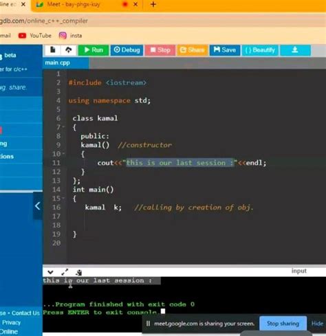 Ajay Kumar On Linkedin Day 13 I Learnt Constructors And Destructers In Cybernautofficial And My