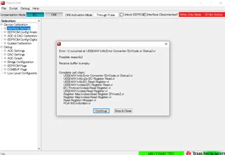 PGA EVM Error Message When I Connect USB ANY To The PC Sensors Forum Sensors TI E E