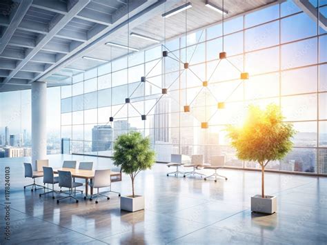 Panoramic Minimalist White Infographic Business Structure Design Corporate Chart Hierarchy