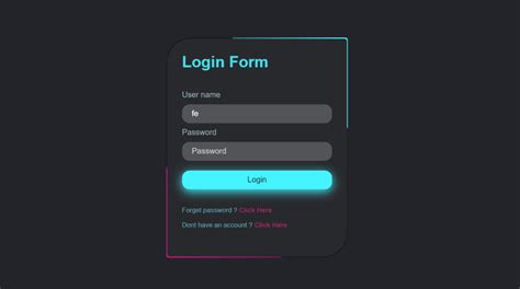 Creating A Stylish Login Form With Html And Css Cslab Coding
