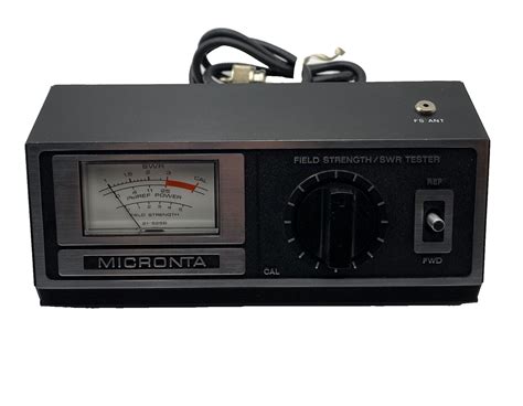 Nos Micronta Field Strength Swr Signal Grelly Usa