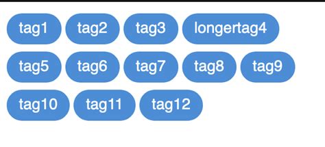Swiftui Multiline List Of Buttons That Wrap To Fill Width Of