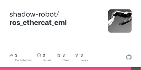 GitHub Shadow Robot Ros Ethercat Eml