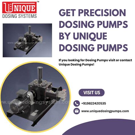 Get Precision Dosing Pumps By Unique Dosing Pumps By Uniquedosing