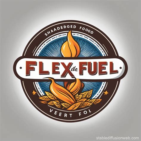 Flex Fuel Logo Design Stable Diffusion Online