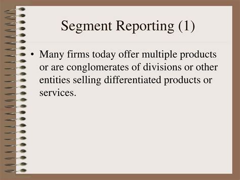 PPT Segment Reporting Overview PowerPoint Presentation Free Download ID
