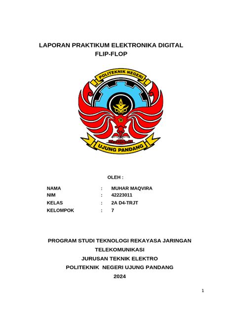 Lab Digital Percobaan 3 Flip Flop Pdf