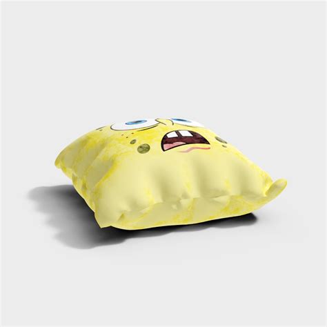 Vibrant 3d Spongebob Squarepants Model For Creative Projects