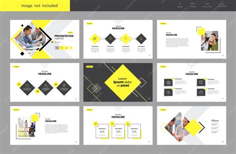 бизнес презентации дизайн шаблона фон Премиум векторы